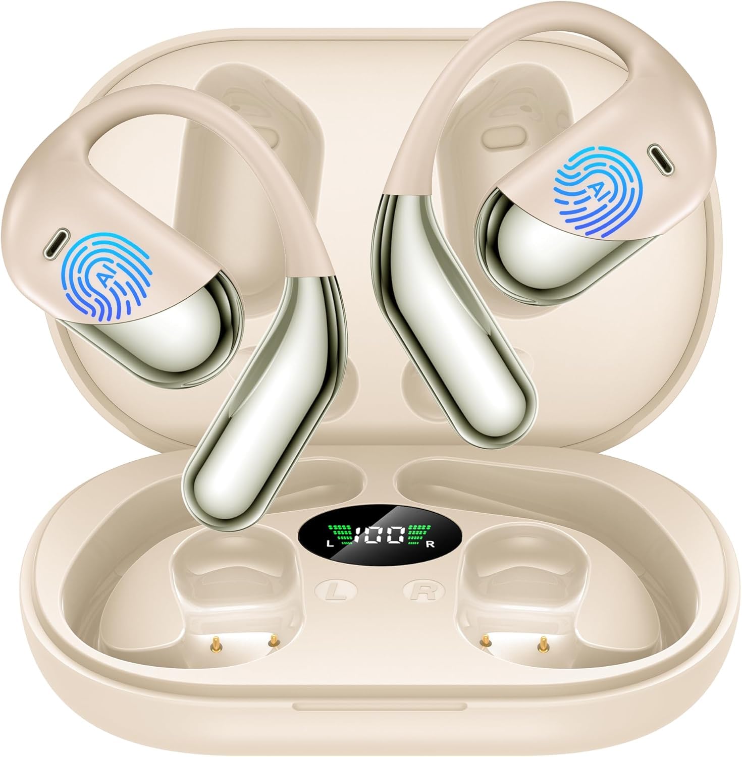 Paekole Translation Earbuds Real Time - AI 144 Language Translator ...